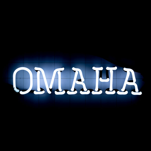 OMAHA Single Stroke Word Unit for Pabst Blue Ribbon Neon Sign Replacem ...