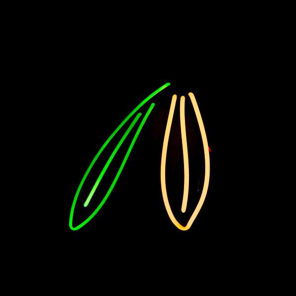 Feather Unit for Bud Light Black Hawk Neon Sign Replacement Tube Used ...