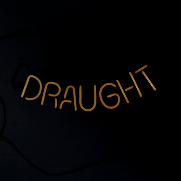 DRAUGHT Single Stroke Word Unit for Guinness Neon Sign Replacement Tub ...