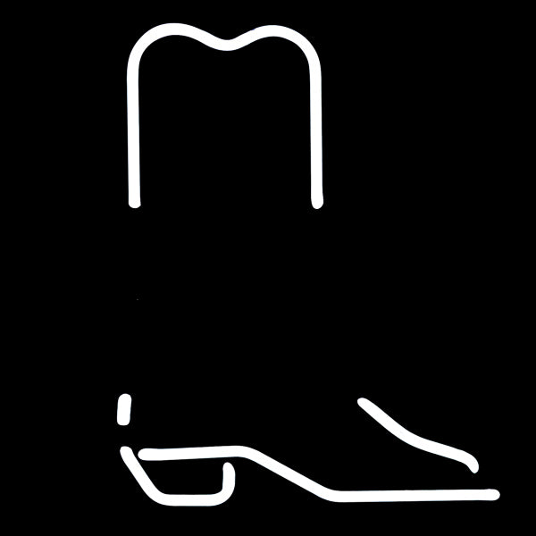 Boot Border Unit for Busch Beer Replacement Tube - Neon Sign Part ...