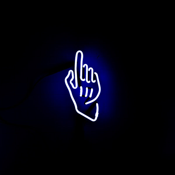 Hand Pointing Replacement Tube - Neon Sign Part – NeonSignRevival