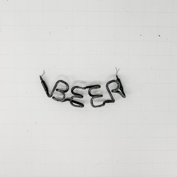 BEER Arched Single Stoke Word unit Replacement Tube - Neon Sign Part ...