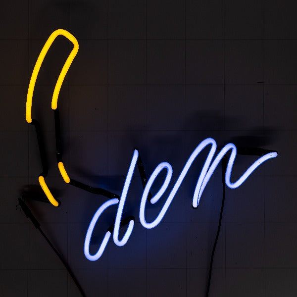 den Script Word Unit Replacement Tube - Neon Sign Part Used ...