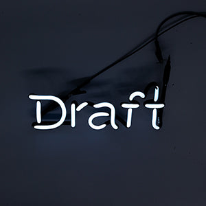 Draft Single Stroke Word Unit Replacement Tube - Neon Sing Part ...